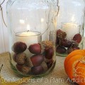 Pottery Barn Acorn Votive - Mason Jar Crafts Love
