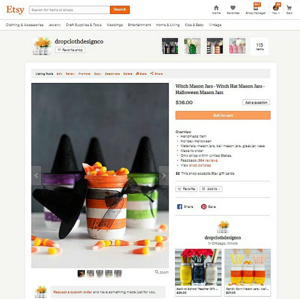 Witch Mason Jars - Mason Jar Crafts Love