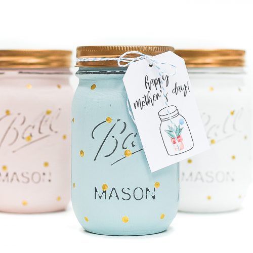 Mother's Day Mason Jar Gift Tag Printable - Mason Jar Crafts Love