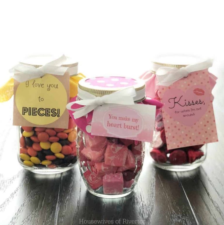 55+ Valentine Mason Jar Crafts - Mason Jar Crafts Love