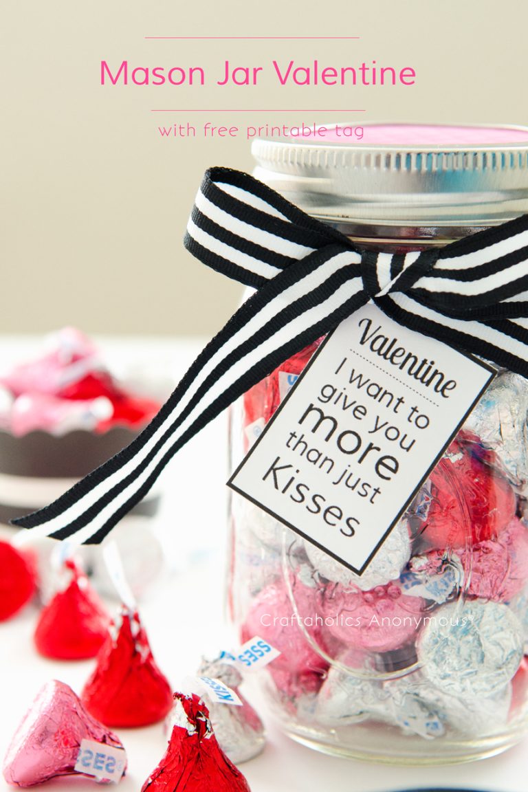 55+ Valentine Mason Jar Crafts - Mason Jar Crafts Love