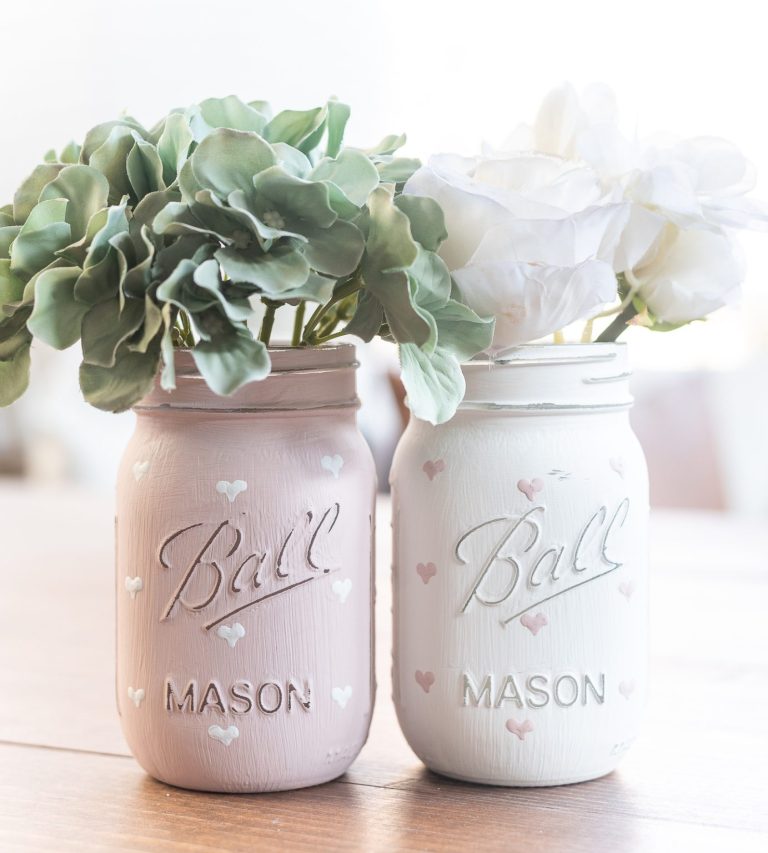 55+ Valentine Mason Jar Crafts - Mason Jar Crafts Love